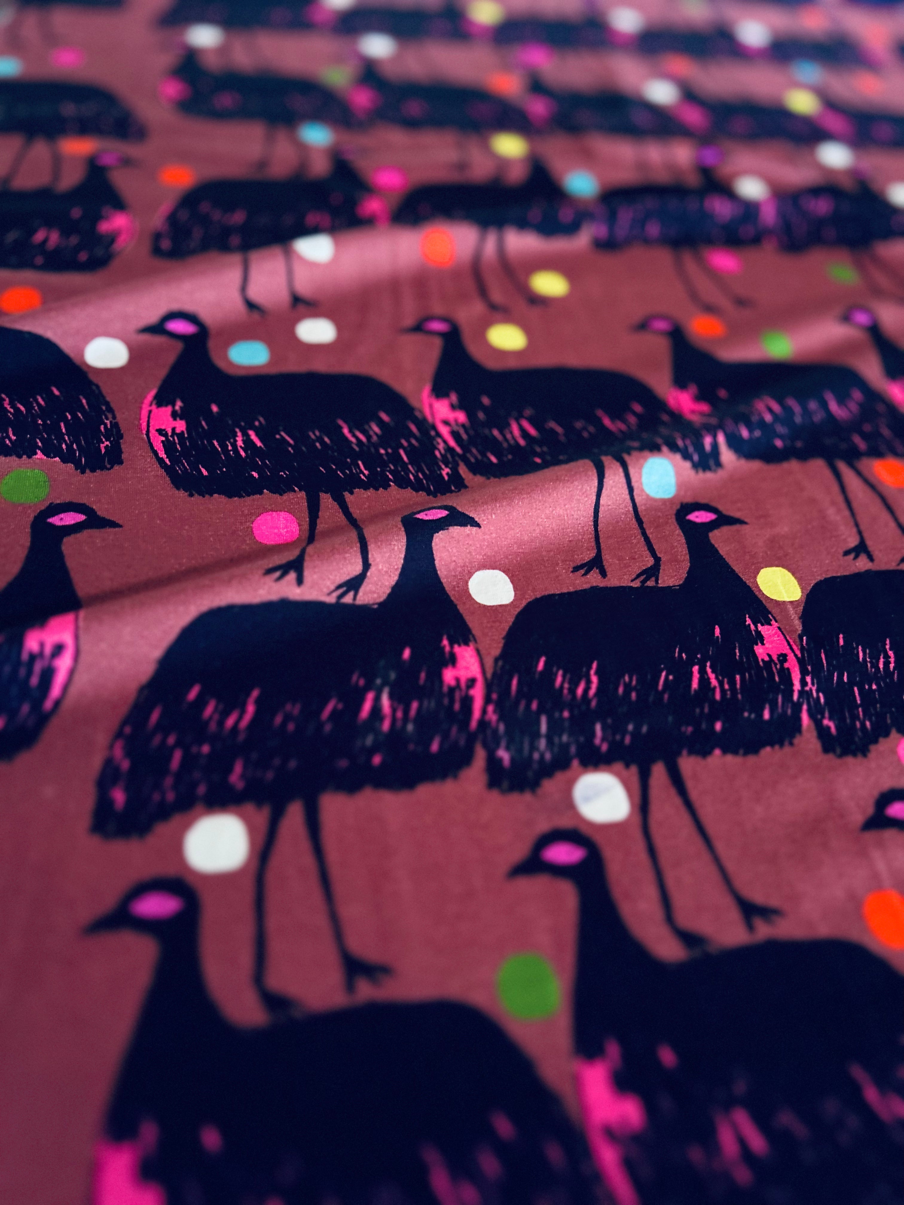 Emu Play jersey (CUT PIECE 1.5M $20)