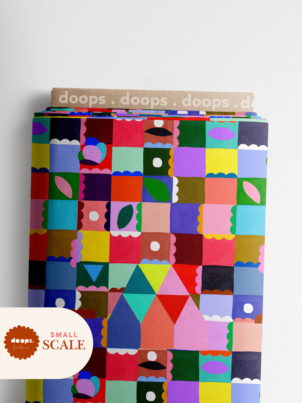 The Artist Colour Palette quilt cotton (CUT PIECE 1M) small scale – doopsdesigns