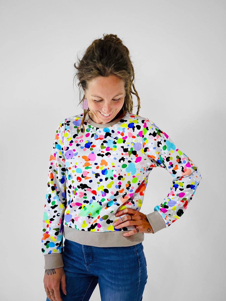 Splat Splot Sweater/sample – doopsdesigns