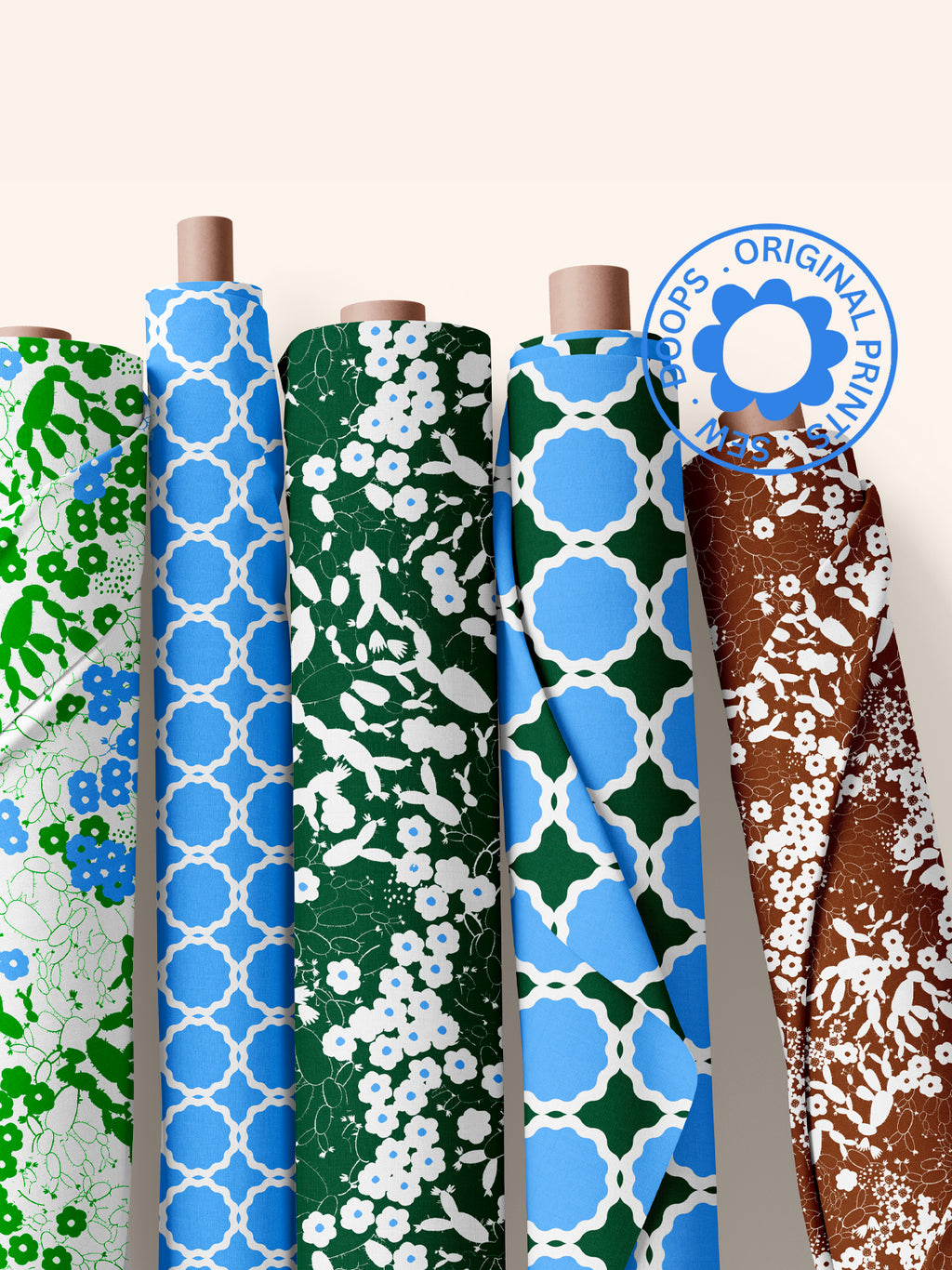 Blue Olive Byron Flower – doopsdesigns