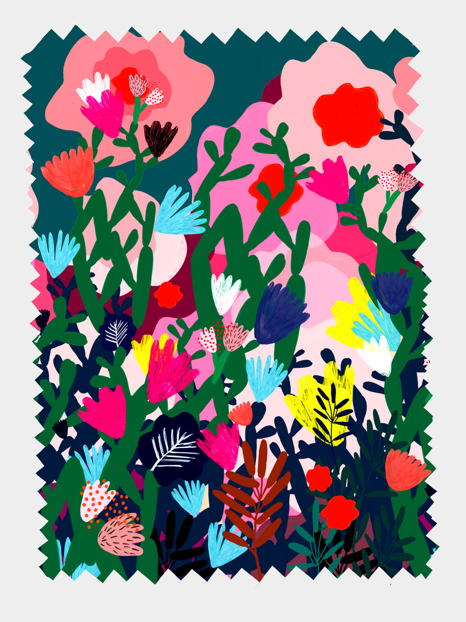 Mor Mor's Garden 100% cotton satin – doopsdesigns